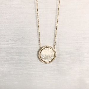 MICHAEL Michael Kors | Jewelry | Mk Mother Of Pearl Gold Tone Monogram ...